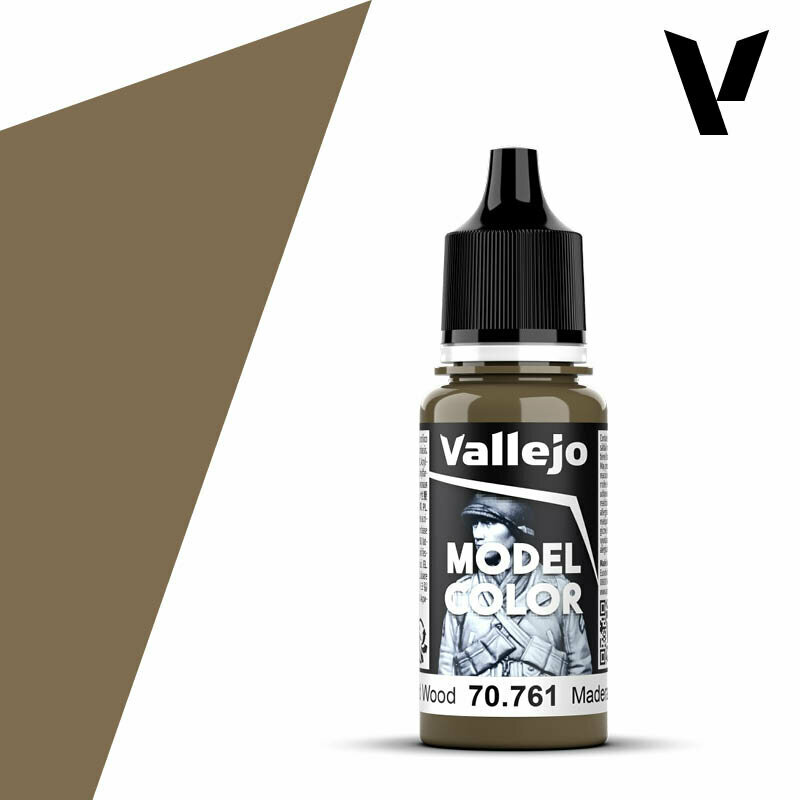 Краска 70761 Vallejo серии Model Color Old Mood (Старое Дерево) 18ml