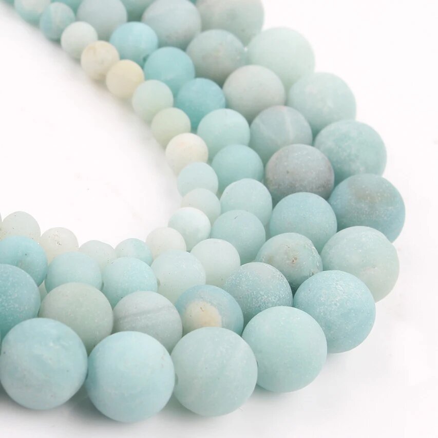 Бусины из авантюрина, 6 мм, 61 шт, цвет: amazonite