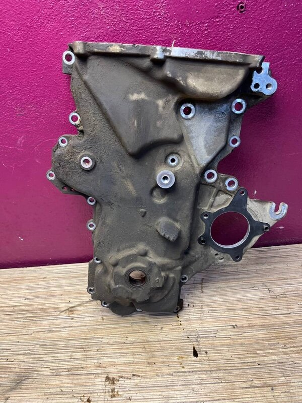 Крышка цепи ГРМ передняя Kia Rio QB G4FA 2014 213502B001