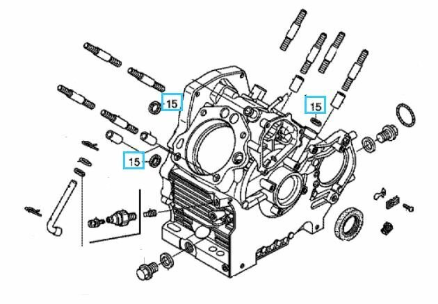 Уплотнение, масляный канал (Оригинал)