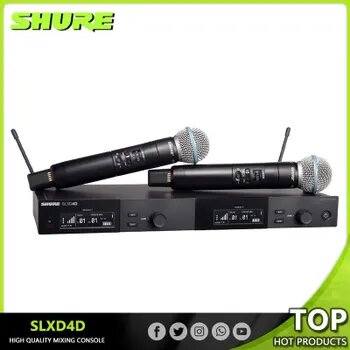 Микрофон концертный SLXD24D, черный