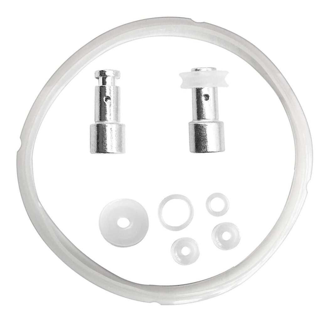 Набор Прозрачных Силиконовых Прокладок, Поплавков и Уплотнений для Электрической Скороварки, Сменный Набор для Электрической Скороварки 5/6QT