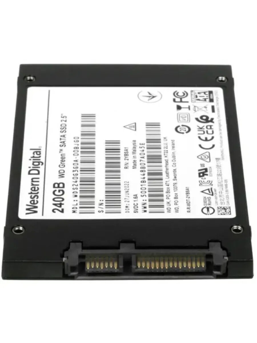 240 ГБ 2.5" SATA накопитель Green WDS240G3G0A - SATA