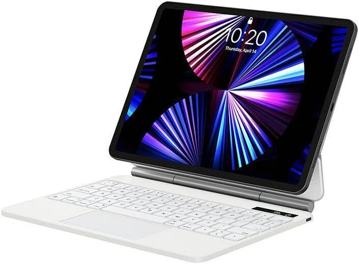 Чехол-клавиатура Baseus Brilliance для iPad 11" (2018/2020/2021/2022) и iPad Air4/Air5 10.9" (белый)
