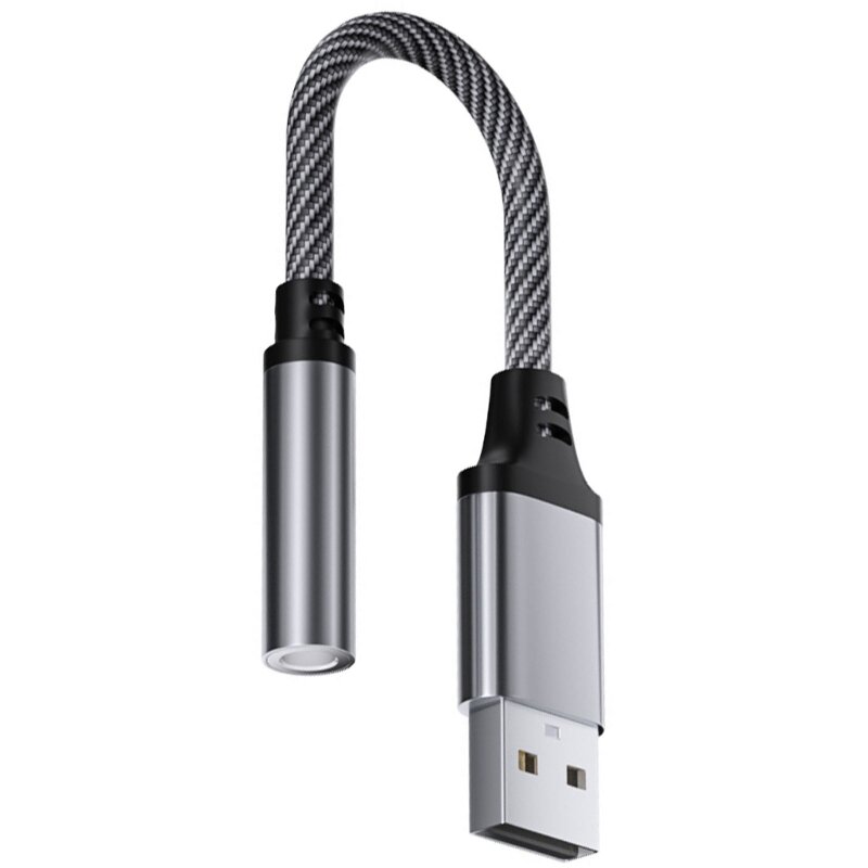 Интерфейс аудиокабеля usb- 3,5 мм