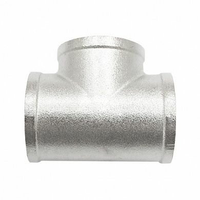 Тройник ВВВ 1"1/2х1"1/2х1"1/2 никелированный STI