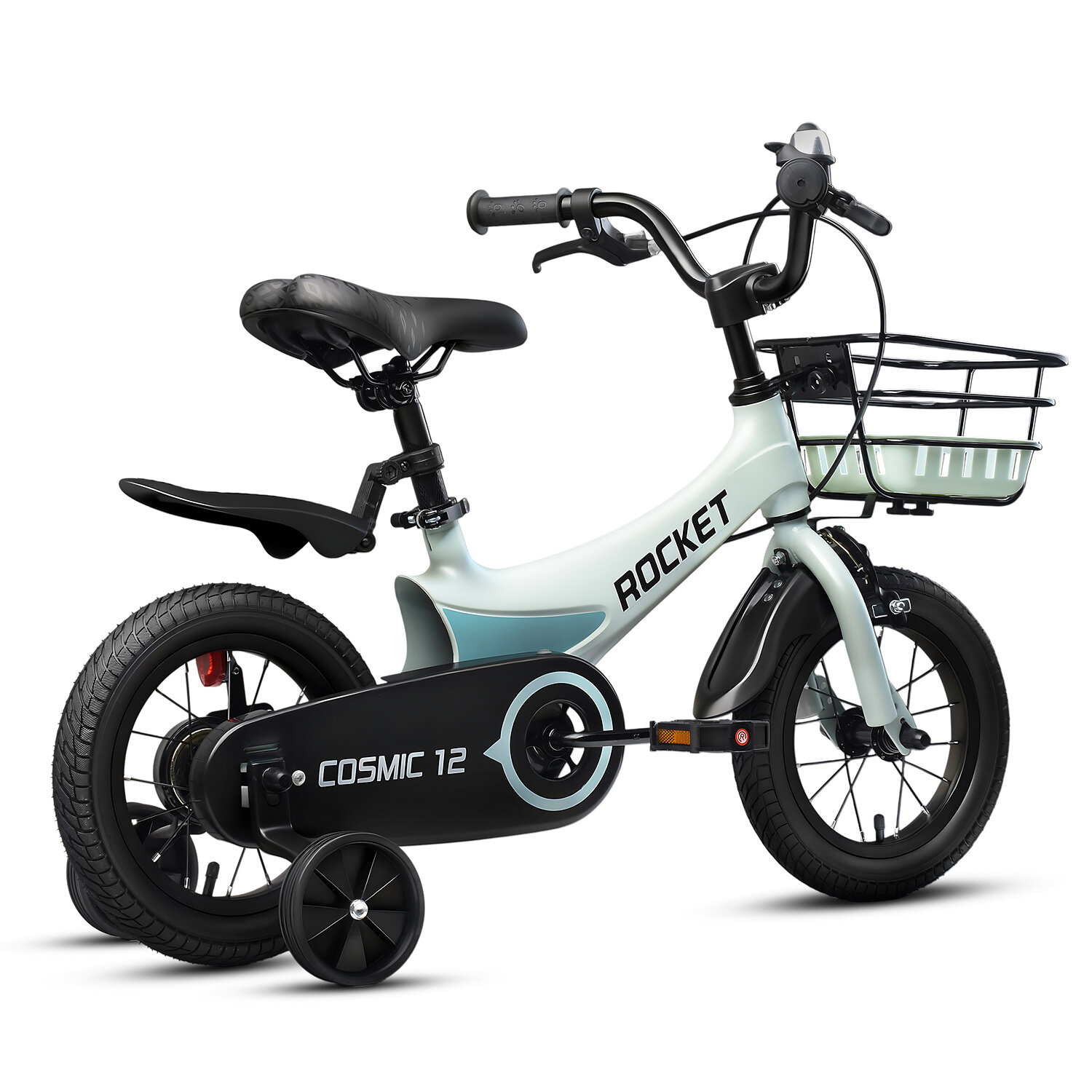 Велосипед 12" Rocket Cosmic, цвет бирюзовый, рост 100 -115 см.