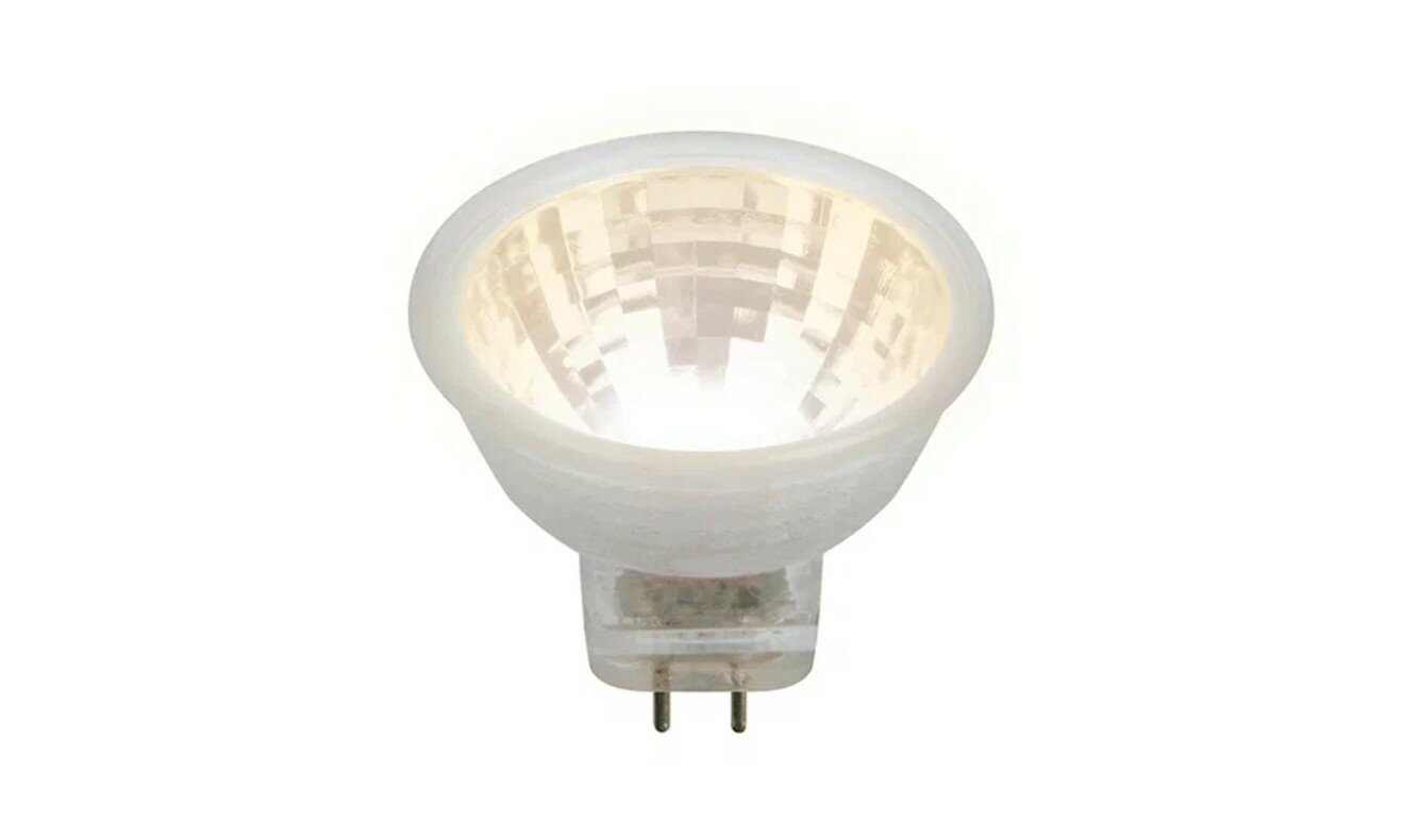 Лампа светодиодная Uniel LED-MR11-3W/NW/GU4 GLZ21TR 12V Белый свет 4000K