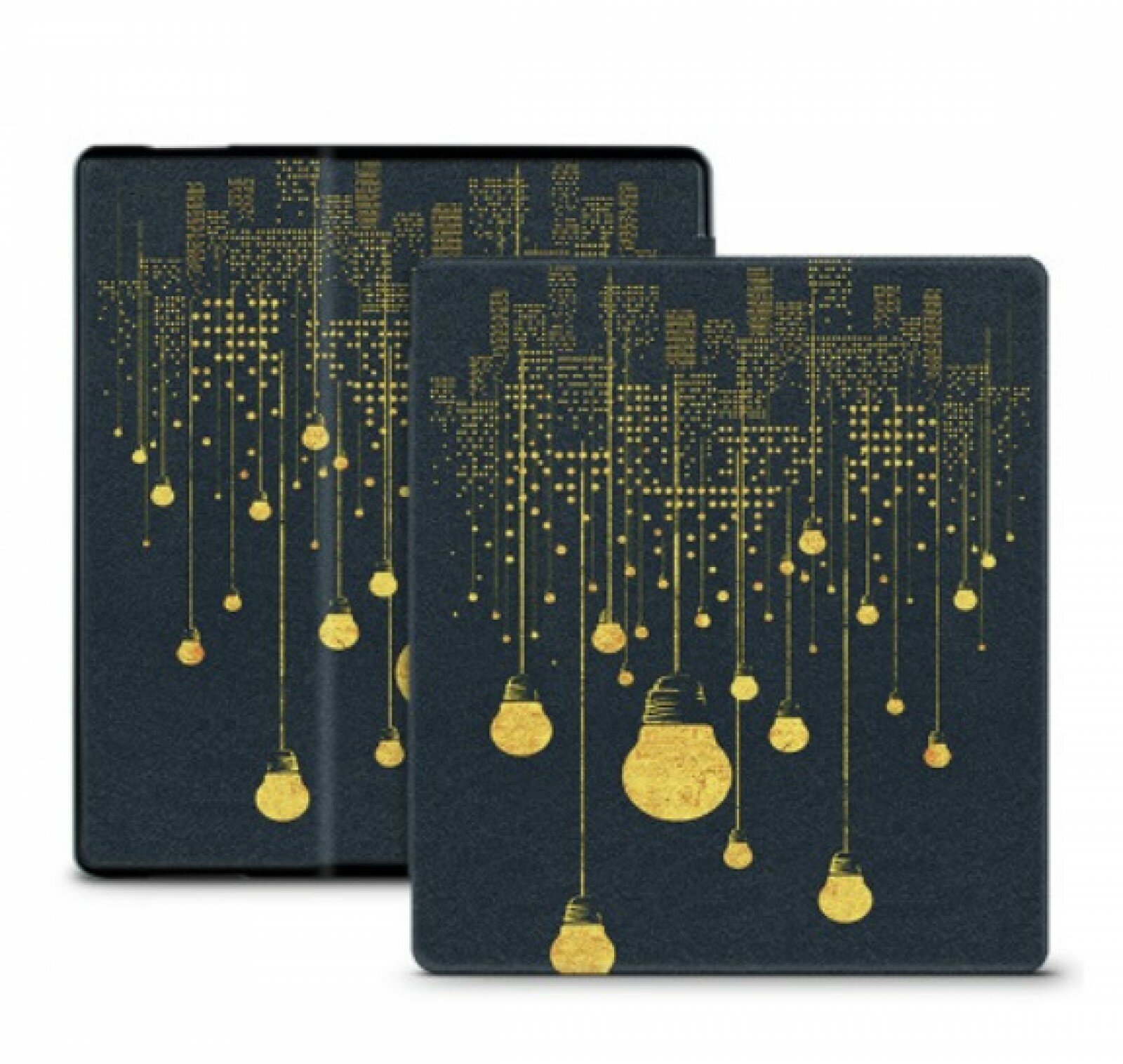 Чехол-обложка футляр Чехол. ру для Amazon Kindle Oasis 2 (2017) 3G тонкий с магнитной застежкой и рисунком Фонари