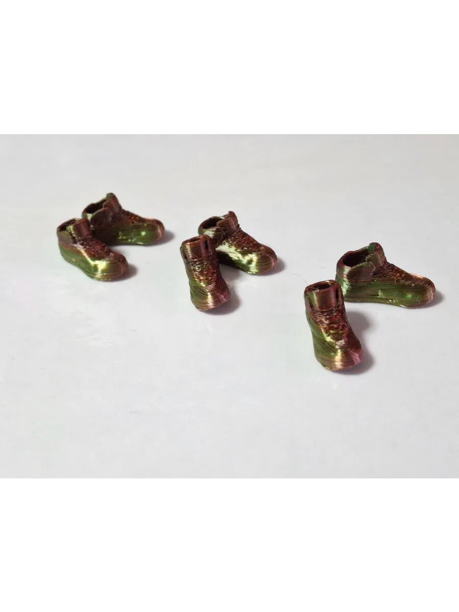 Набор миниатюр Кроссовки - 3 пары 20 мм для ватных игрушек