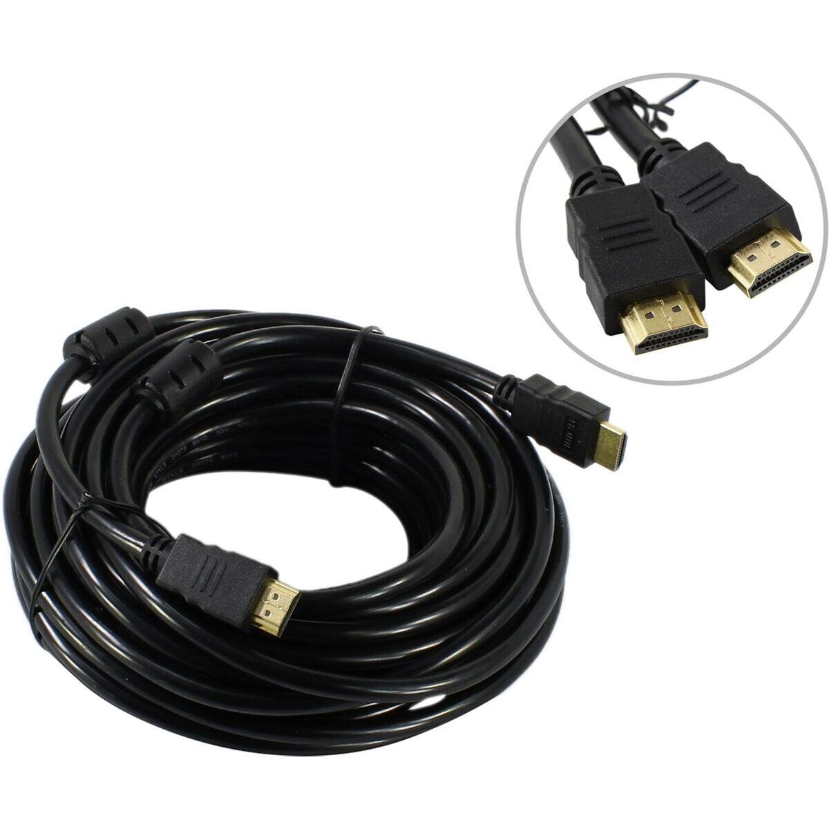 5bites Кабель HDMI to HDMI (19M -19M) 12.5м 2 фильтра ver1.4