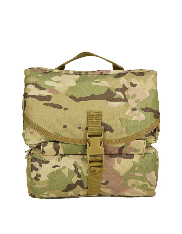 Универсальный тактический подсумок с тремя отделениями мультикам