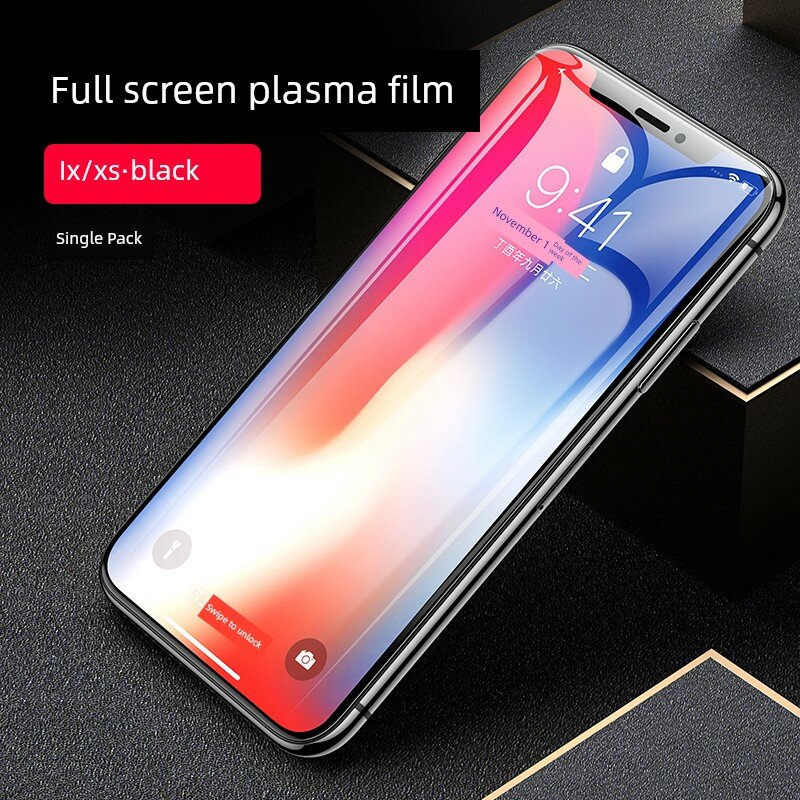 Полноэкранный защитный стекло для iPhone X/XS - Анти-взрыв, высокая прозрачность