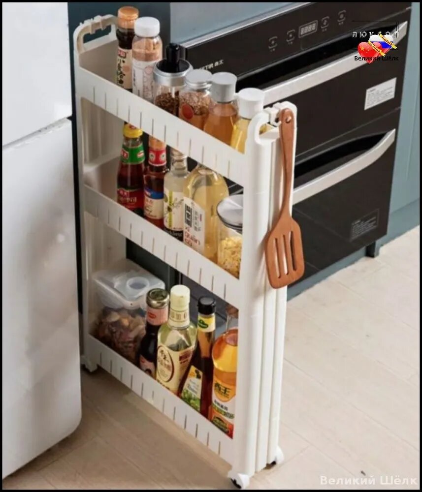 Шкаф для ванной, 10х45х72 см, Универсальный
