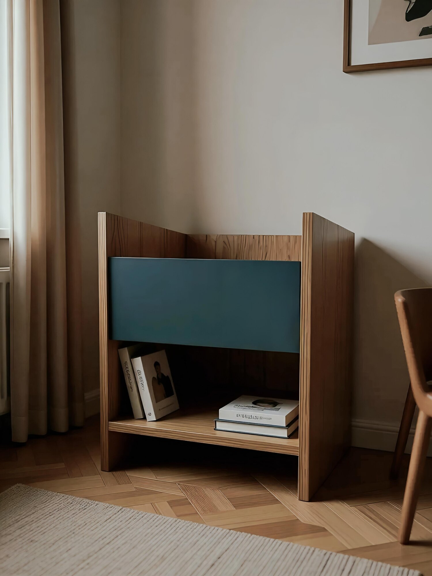 Тумба прикроватная делано/графит