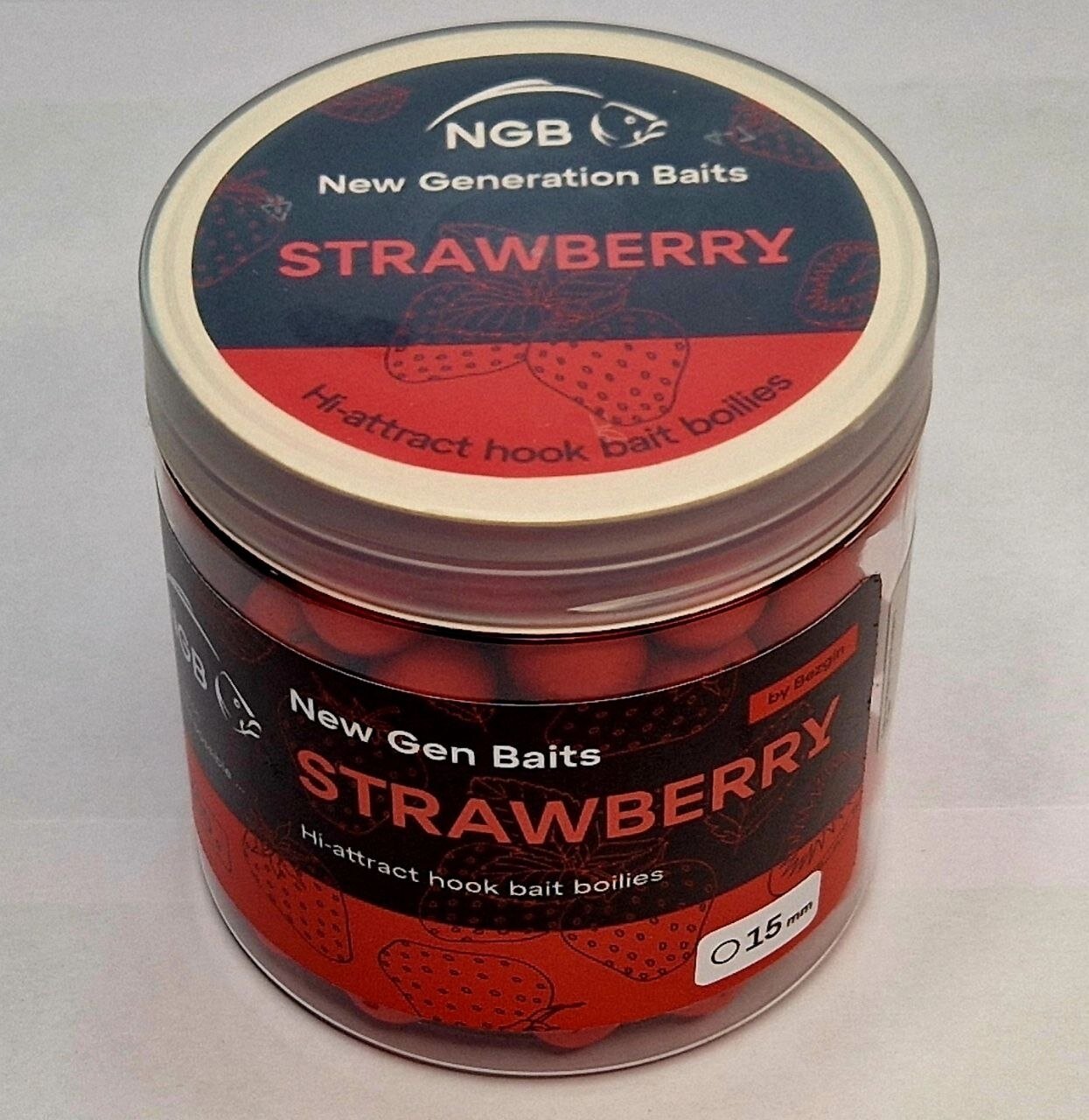 NGB Бойлы насадочные Strawberry 15 мм