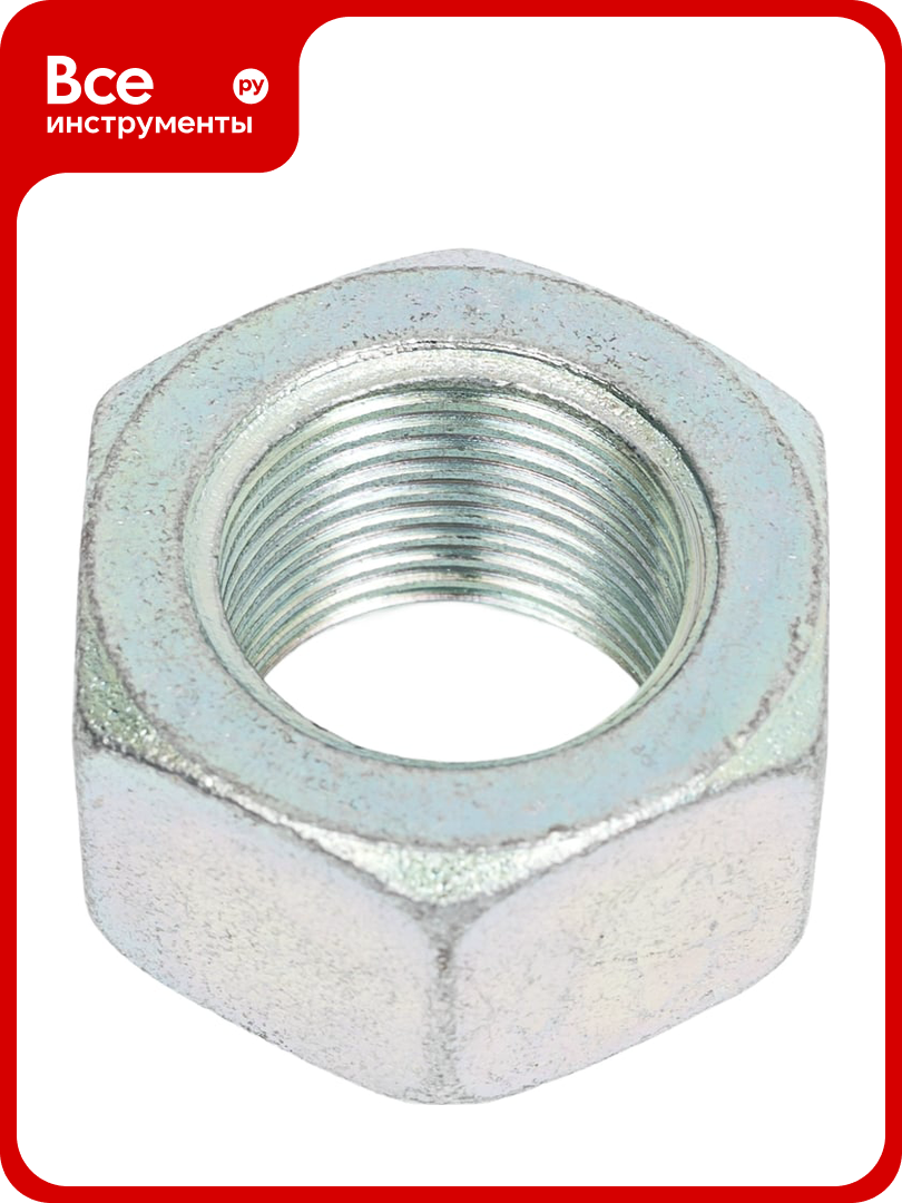 Гайка ООО ПКФ Сварком М20x1,5 оц DIN 934 (ГОСТ 5927) 10 шт k00003764