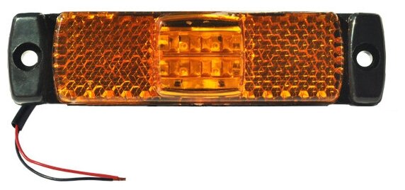 Фонарь габаритный LED 24V (желтый, мод.80-00)