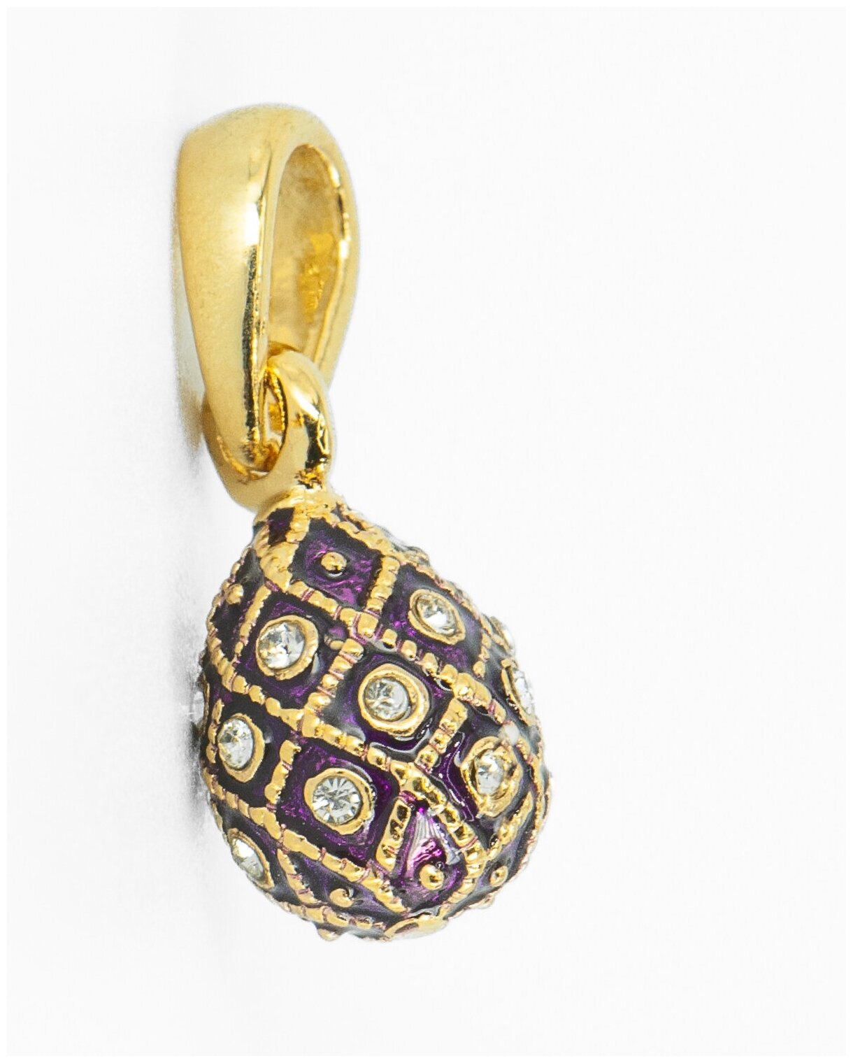 Подвеска, эмаль, кристалл