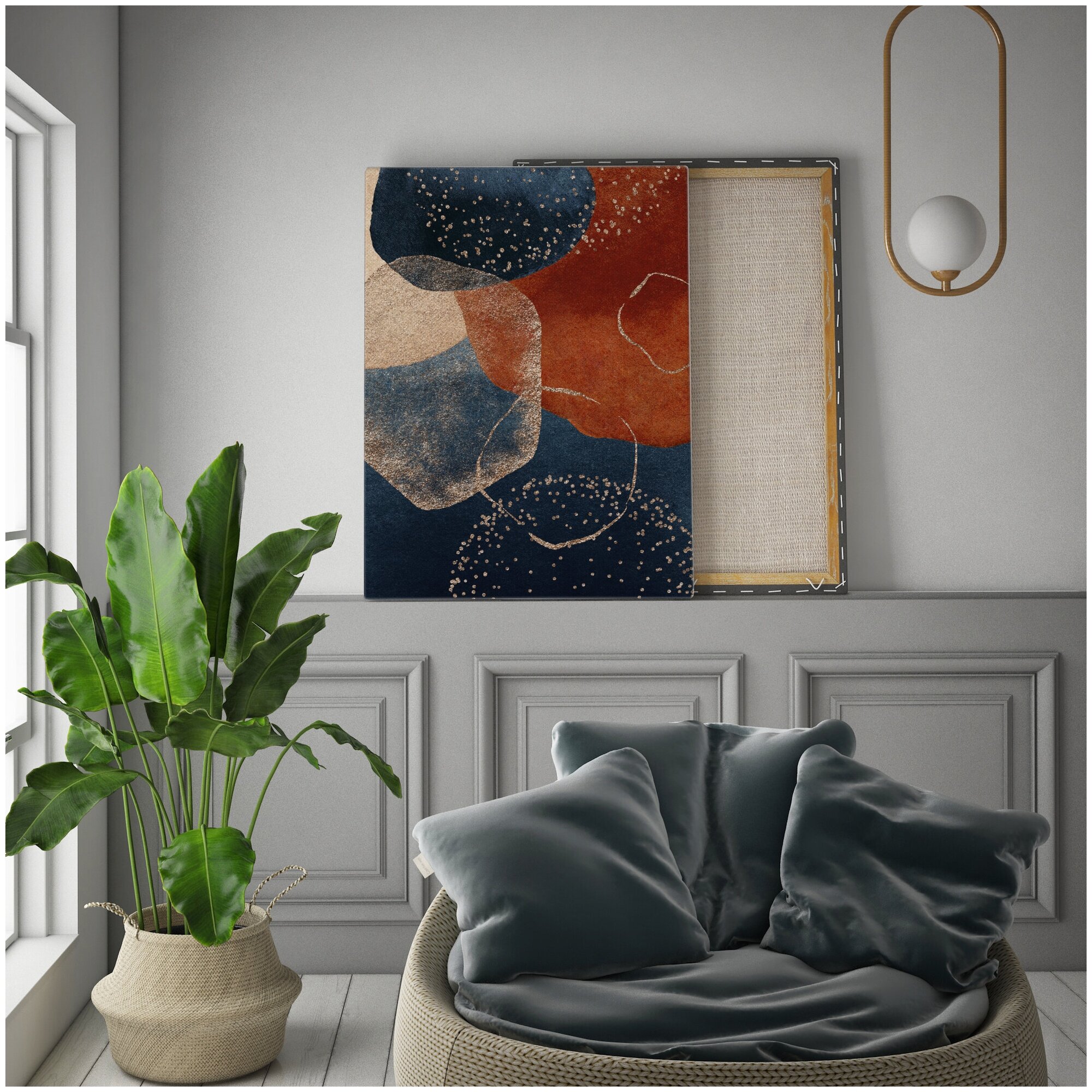 Картина на стену большая на холсте интерьерная