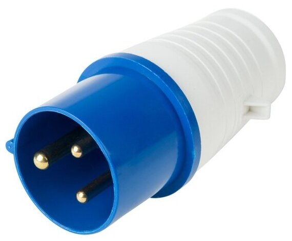 Вилка Rexant переносная 023, 32А, 2Р+РЕ, 220В, IP44