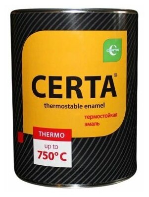 Certa Thermo Термостойкая эмаль до 750°C (золото, 800г)
