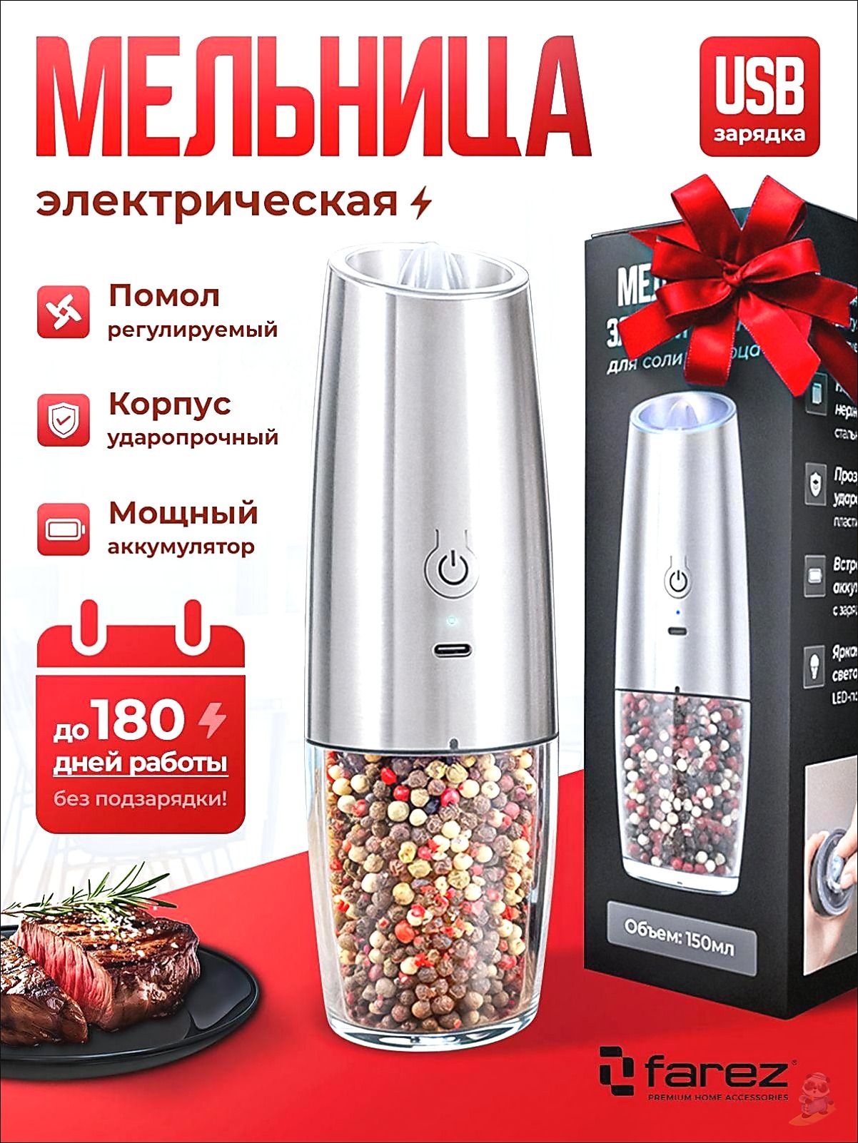 Электромельница
