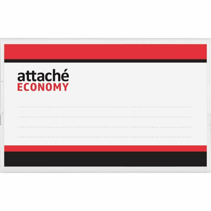 Attache Economy Бейдж Металлический зажим, 50 шт, 90х55 мм