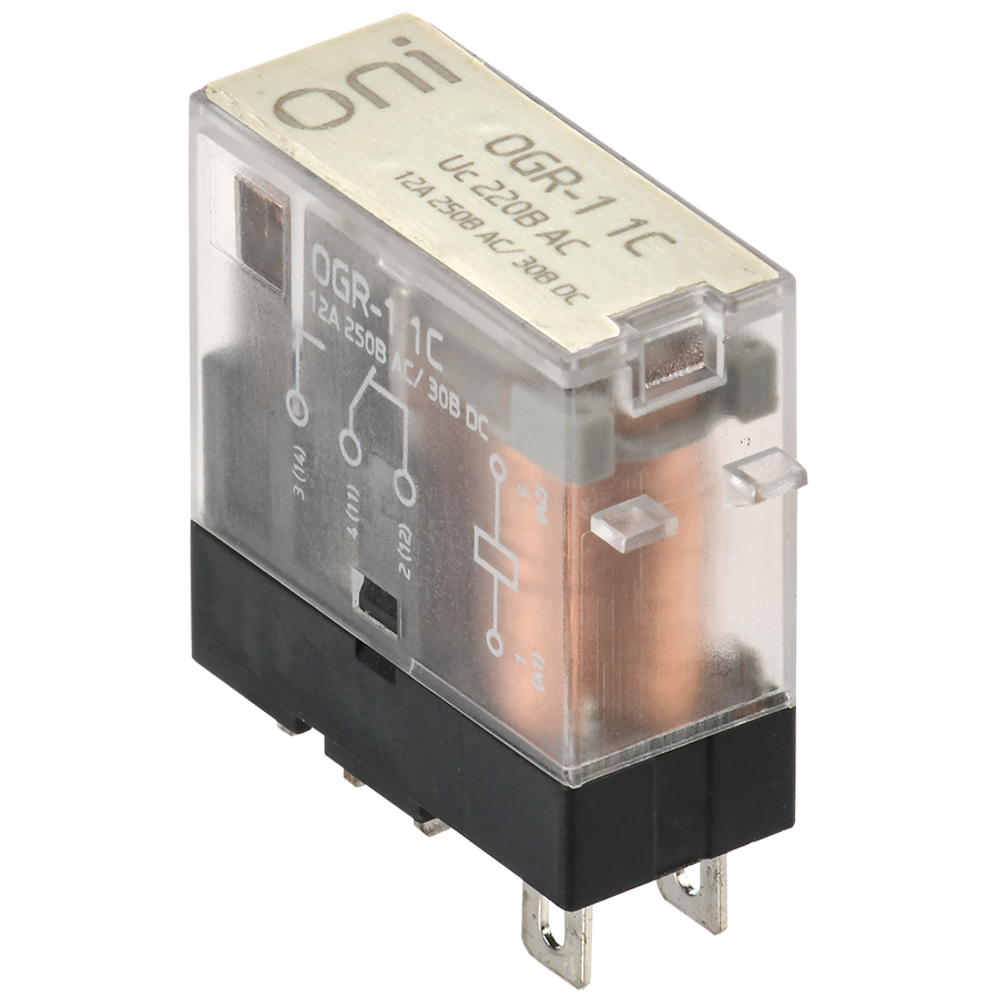 Реле общего назначения OGR-1 1C 220В AC ONI, IEK OGR-1-1C-AC220V (20 шт.)