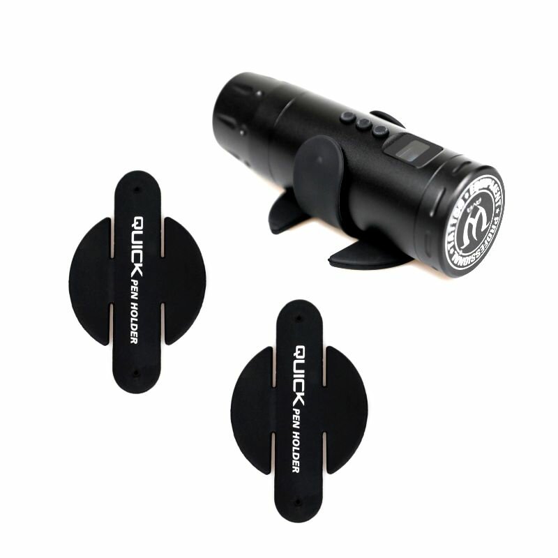 Быстрая подставка под тату машинку ручку AVA Silicone Quick Pen Holder Black