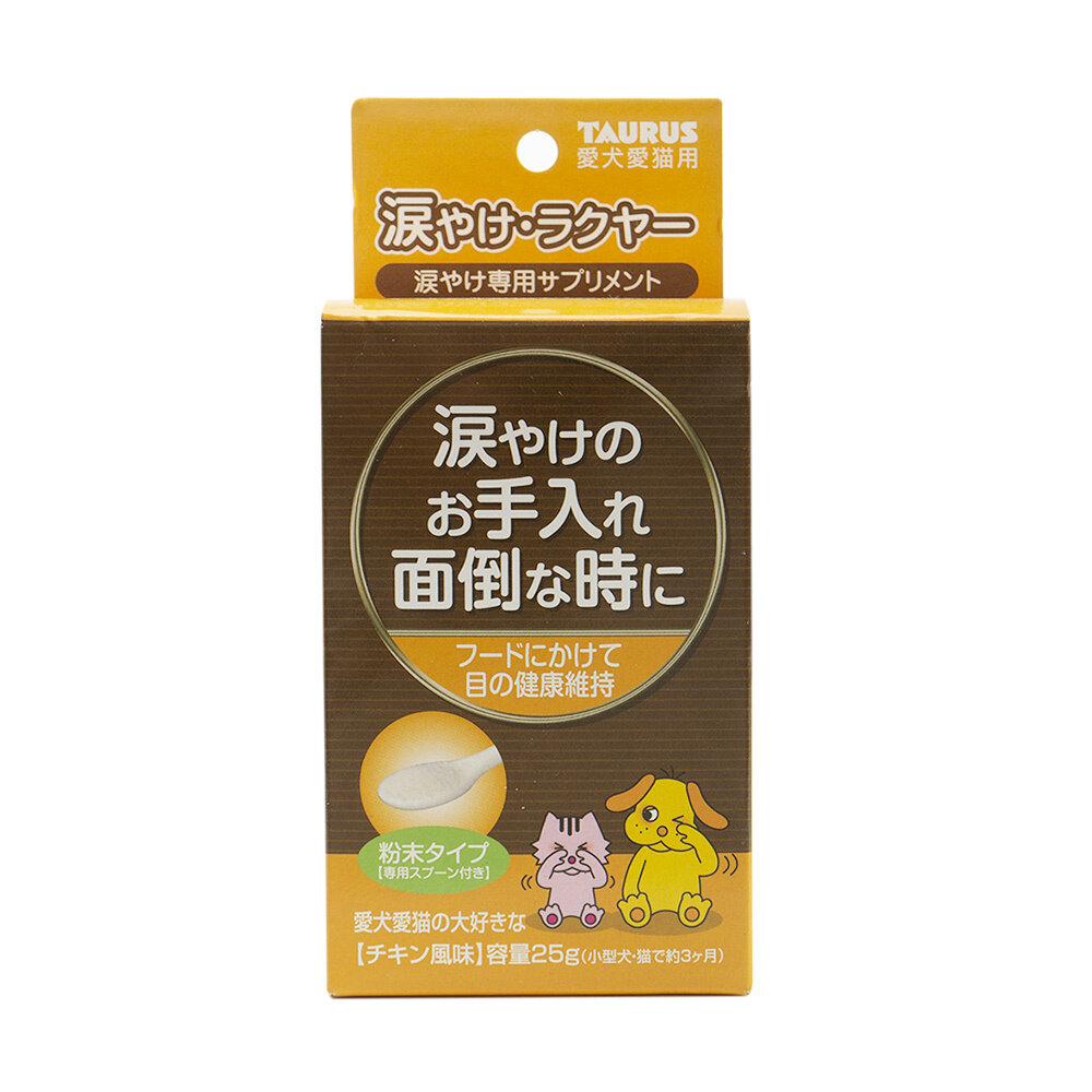 Добавка в корм Taurus Намадайяке Ракуйя от избыточного слезотечения и слезных дорожек у собак и кошек, 25г