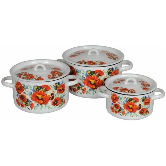 Набор Стальэмаль Маки мечта эмалированный 1с33 (1с33 Маки)