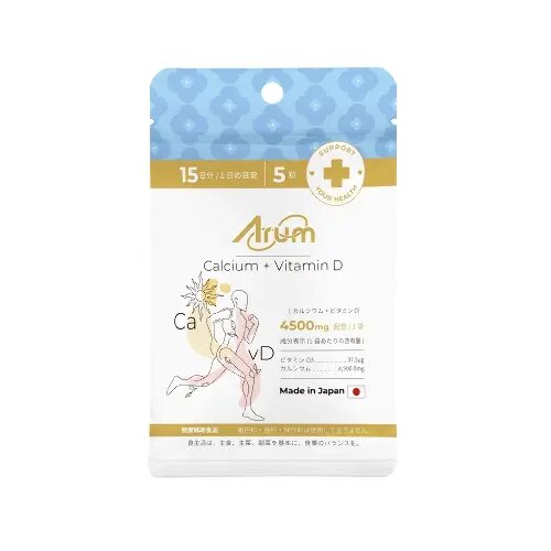 Arum кальций+витамин d 75 шт