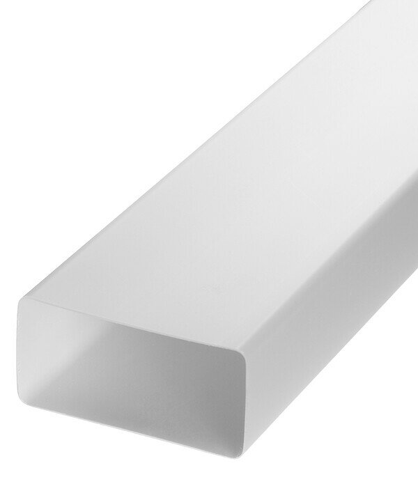 Воздуховод плоский пластиковый 60х120 мм 0,5 м 612ВП