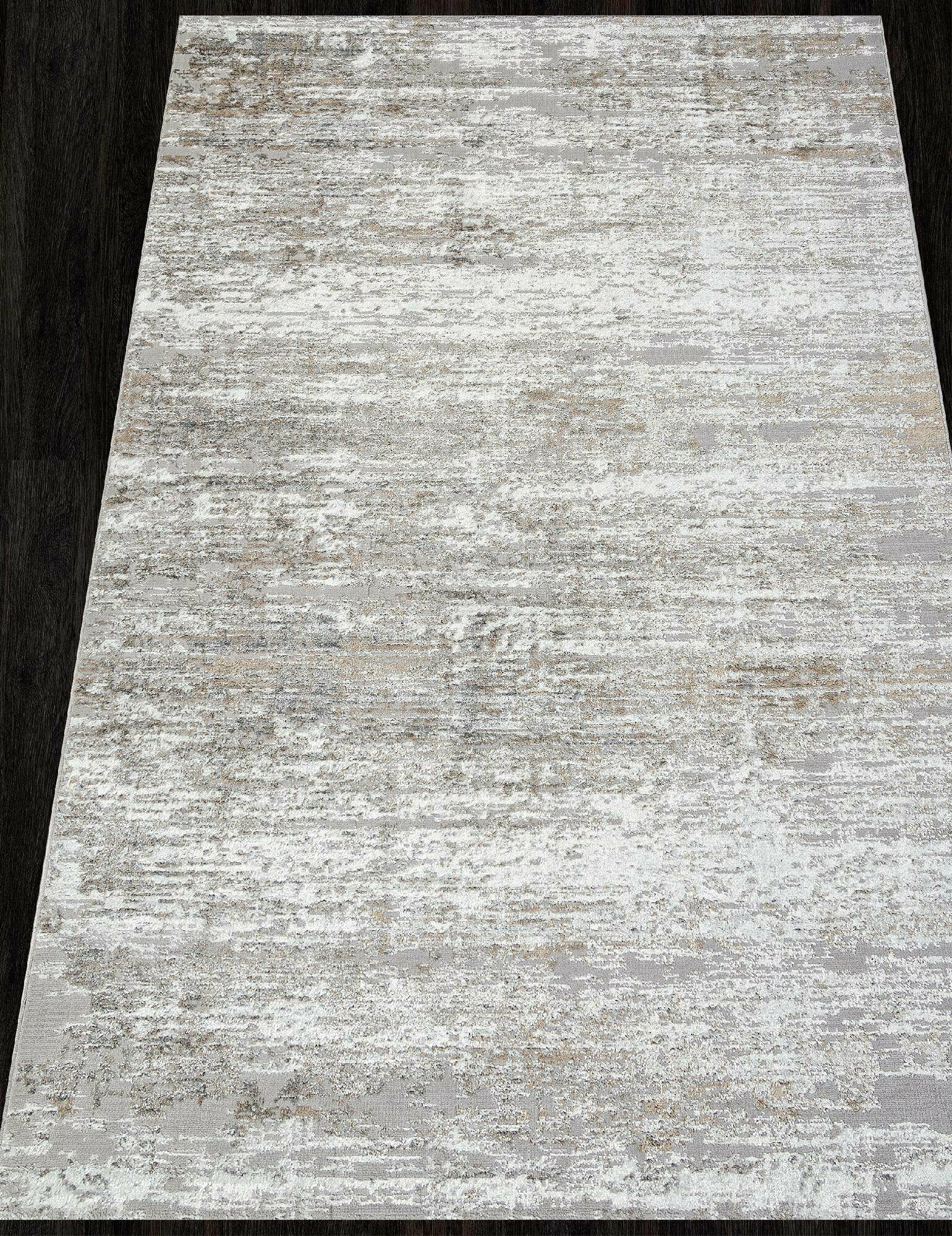 Ковер турецкий на пол в гостиную в спальню 80х150 см современный ворс 10 мм 391521 Kover-Russia