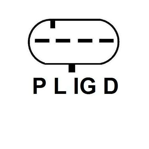 Реле регулятор генератора SSANGYONGActyon2.0 Xdi [D20DT] 2005 - 2011/SSANGYONGActyon200 Xdi 4WD [D2 Utm арт. RD9052A — фото 1