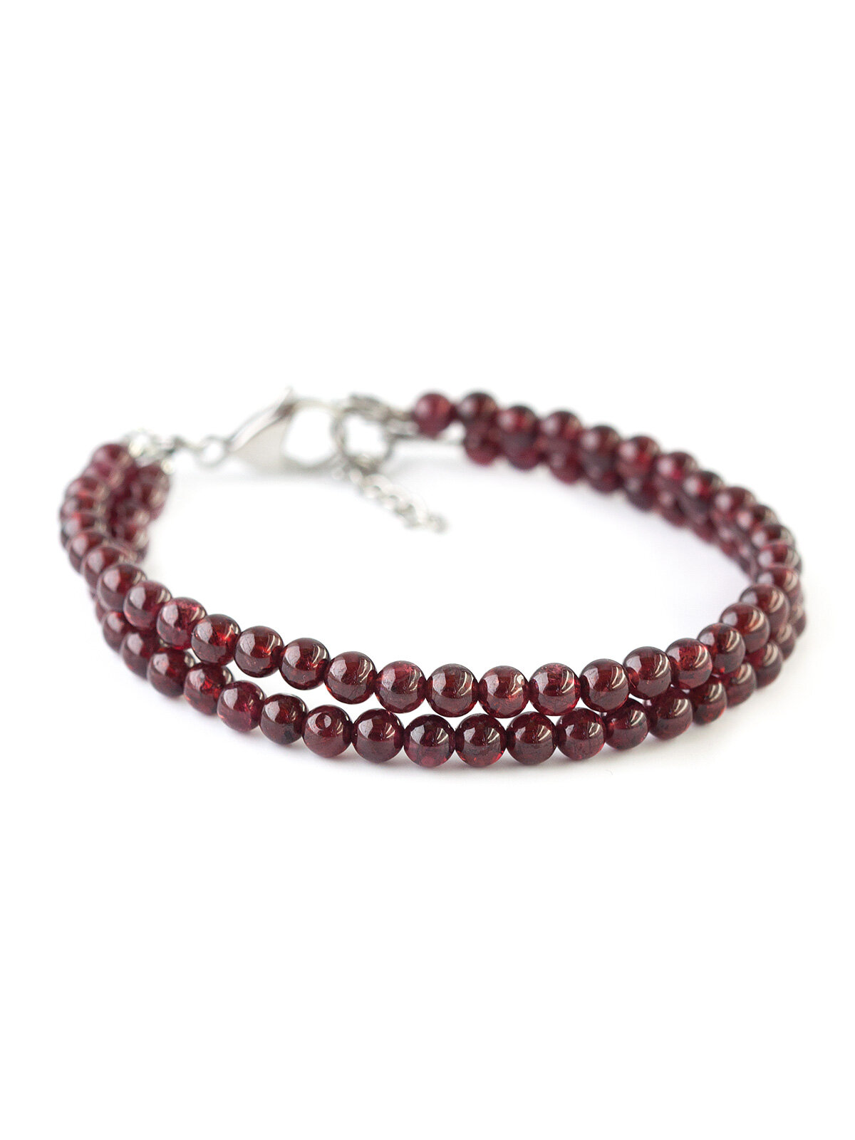 Браслет, гранат