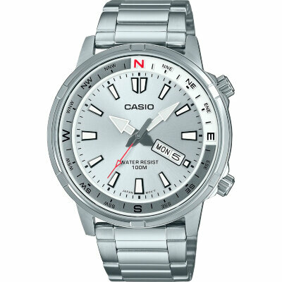 Наручные часы CASIO Collection, серебряный — фото 1
