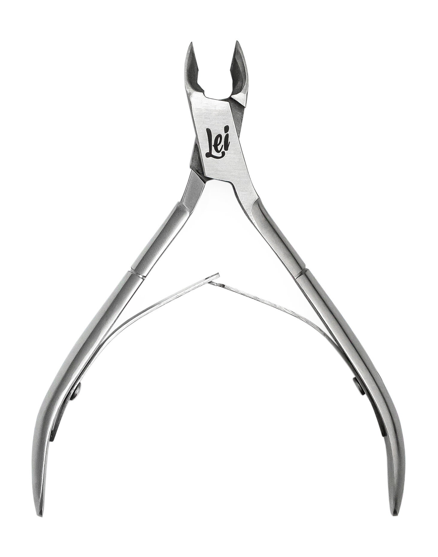 LEI Кусачки для ногтей маникюрные двухпружинные заточенные