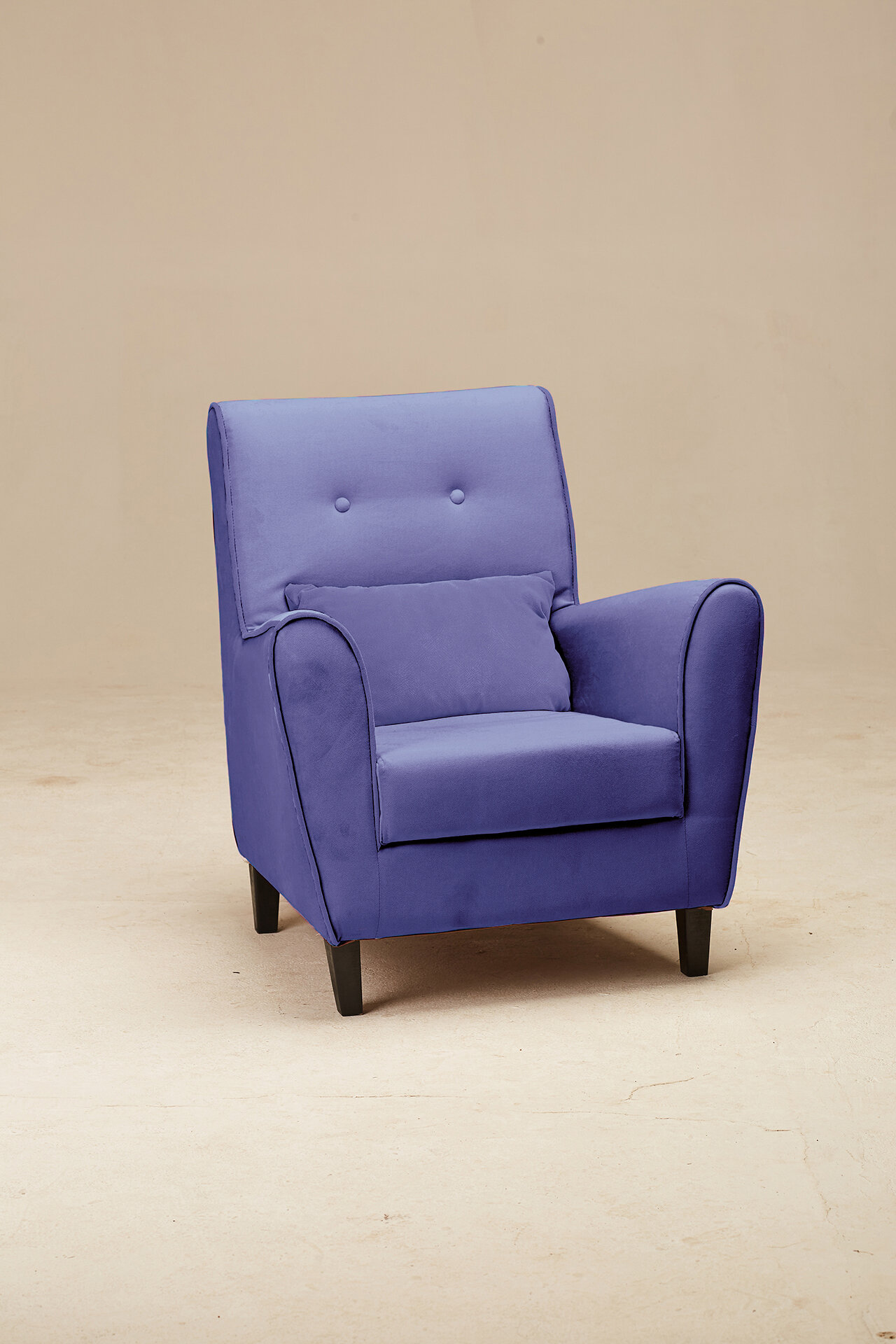 Мягкое кресло Лиз цвет Королевский Синий