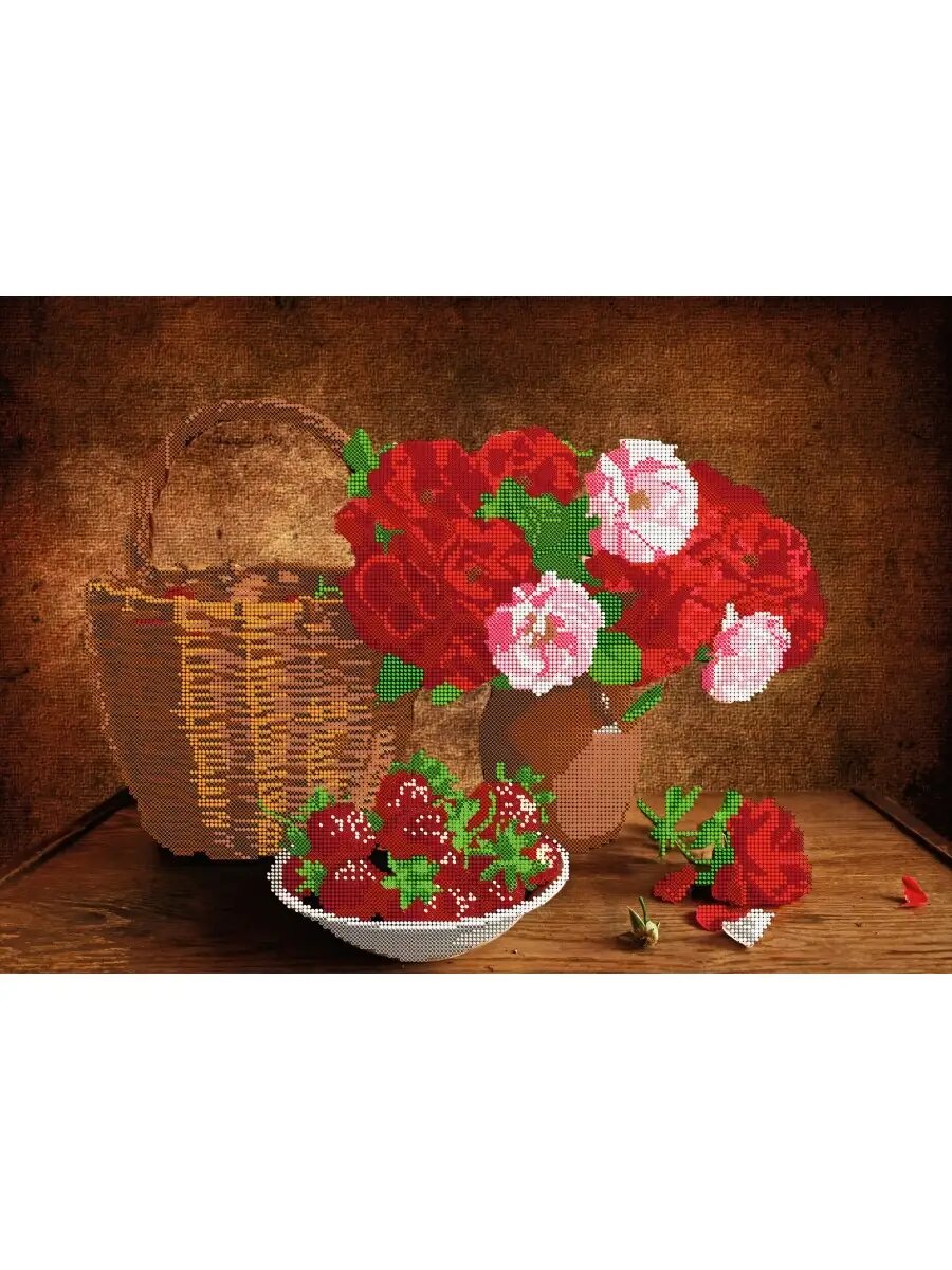 Набор для вышивания бисером 38*48 см