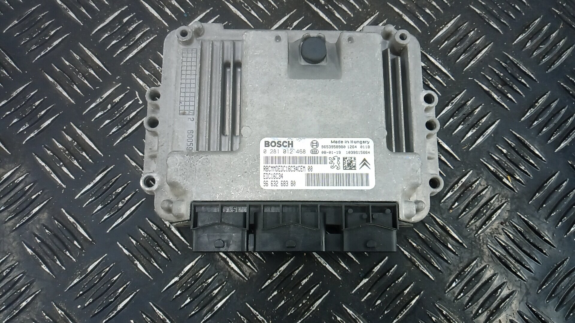 Блок управления двс CITROEN XSARA PICASSO, Номер 9653958980