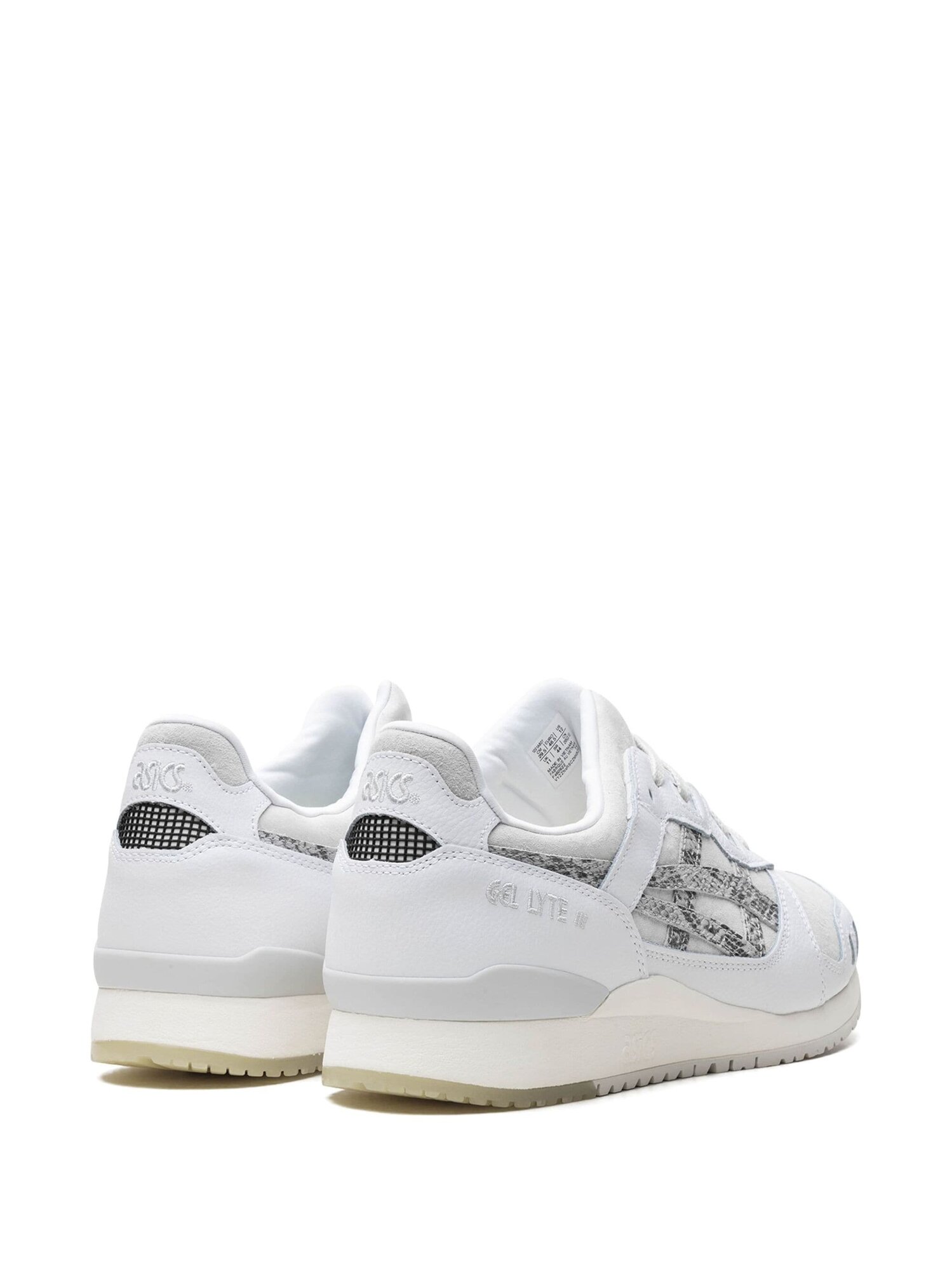Кроссовки ASICS atmos x GEL-LYTE 3 OG White Python, размер 7.5 US, white — фото 1