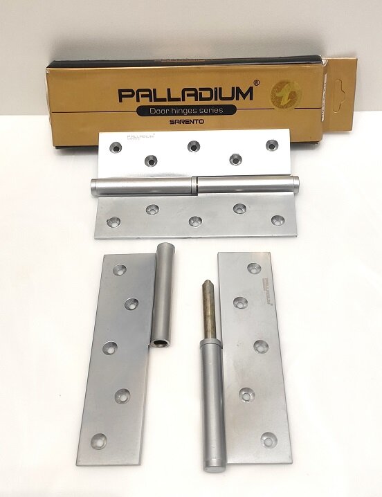 Петля латунная дверная Palladium 613-5" PC LH (Цена указана за комплект 2 штуки)