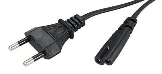 Кабель Buro IEC C7 2-pin, евровилка, 1,8 м (BU-PCAB-1.8-2PIN)