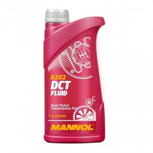 Специальное синтетическое трансмиссионное масло (содержит PAO) MANNOL DCT Fluid 8202 1 л.