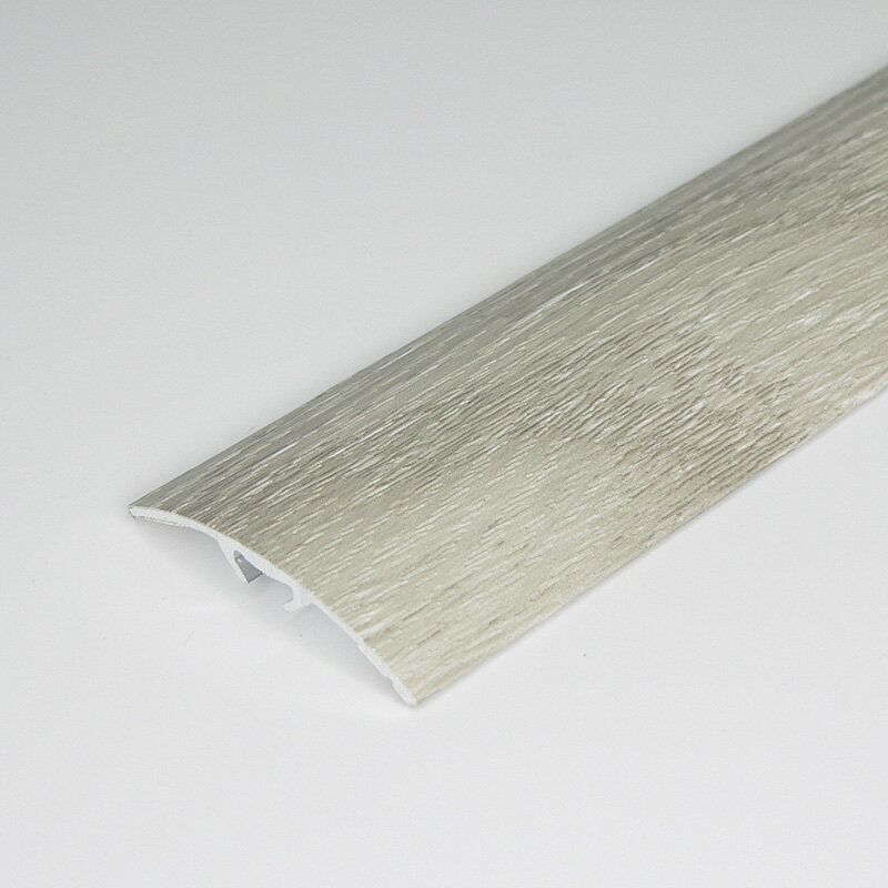 Порожек со скрытым креплением 40 мм, длина 0,9 м, порог алюминиевый Русский профиль, ламинация дуб грей