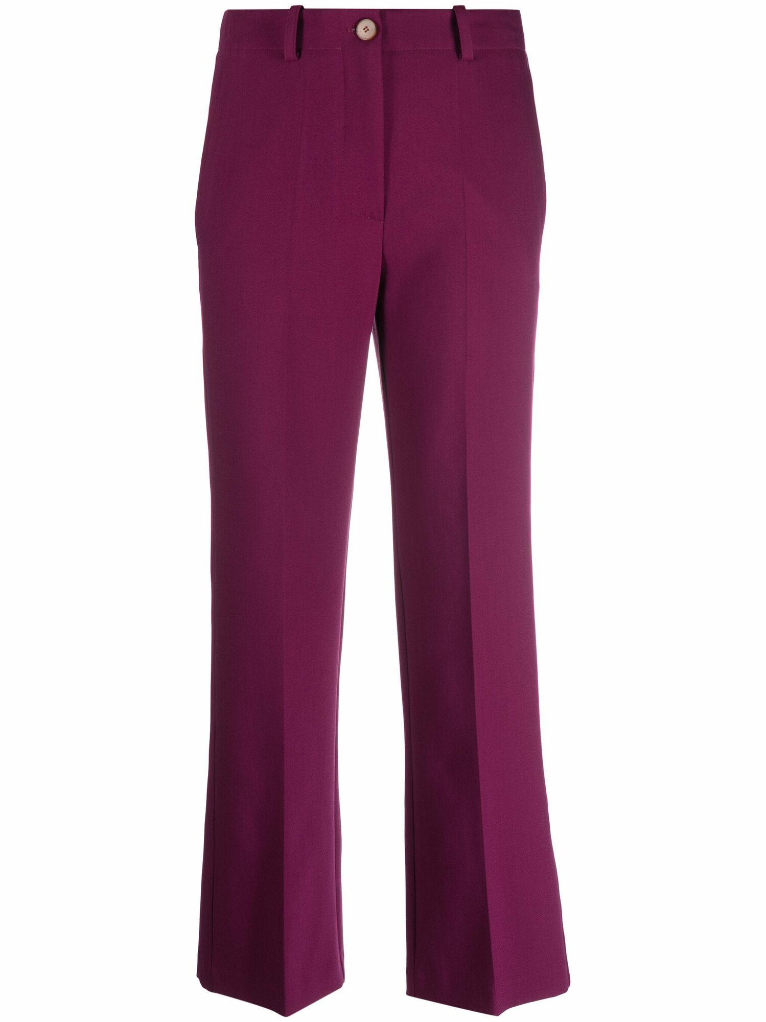 Брюки High-waisted straight-leg trousers