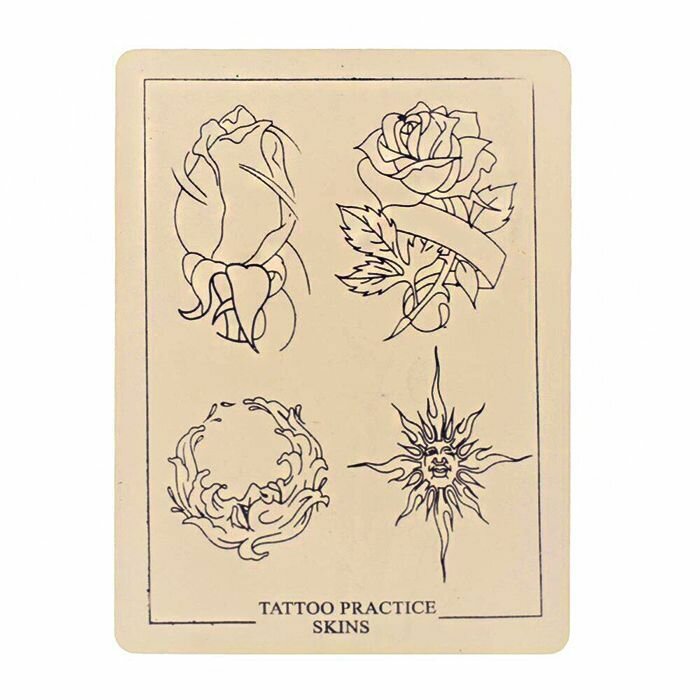 Искусственная кожа для практики тату и татуажа (20x15см)