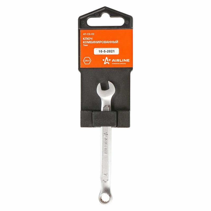 Ключ комбинированный Airline PRO ATCS02, хромованадиевая сталь, 7мм